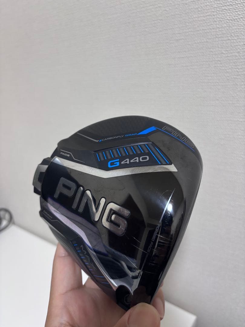 【美品】PING G440 MAX ドライバー 10.5 ヘッドのみ