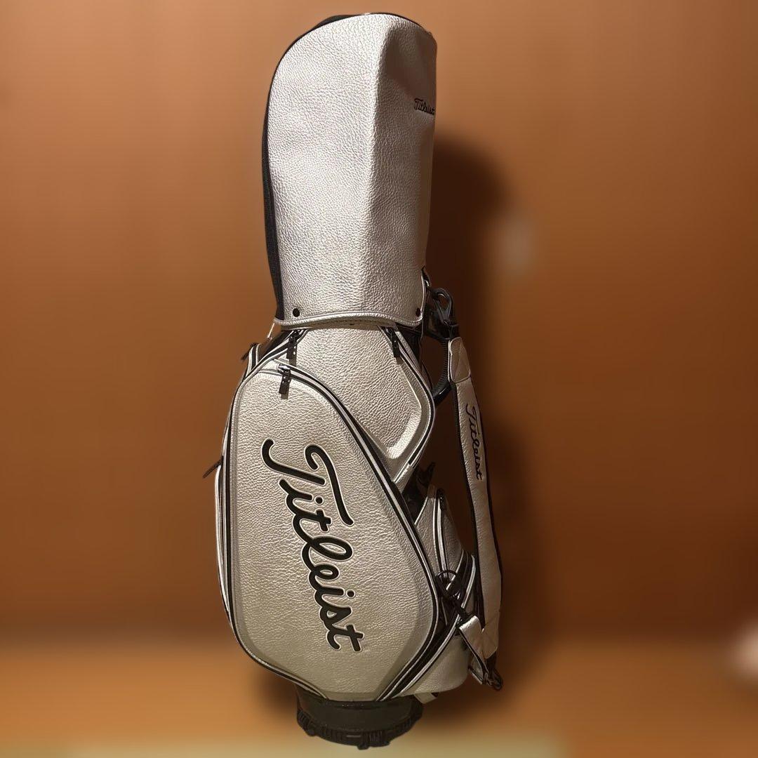 Titleist シルバー キャディバッグ