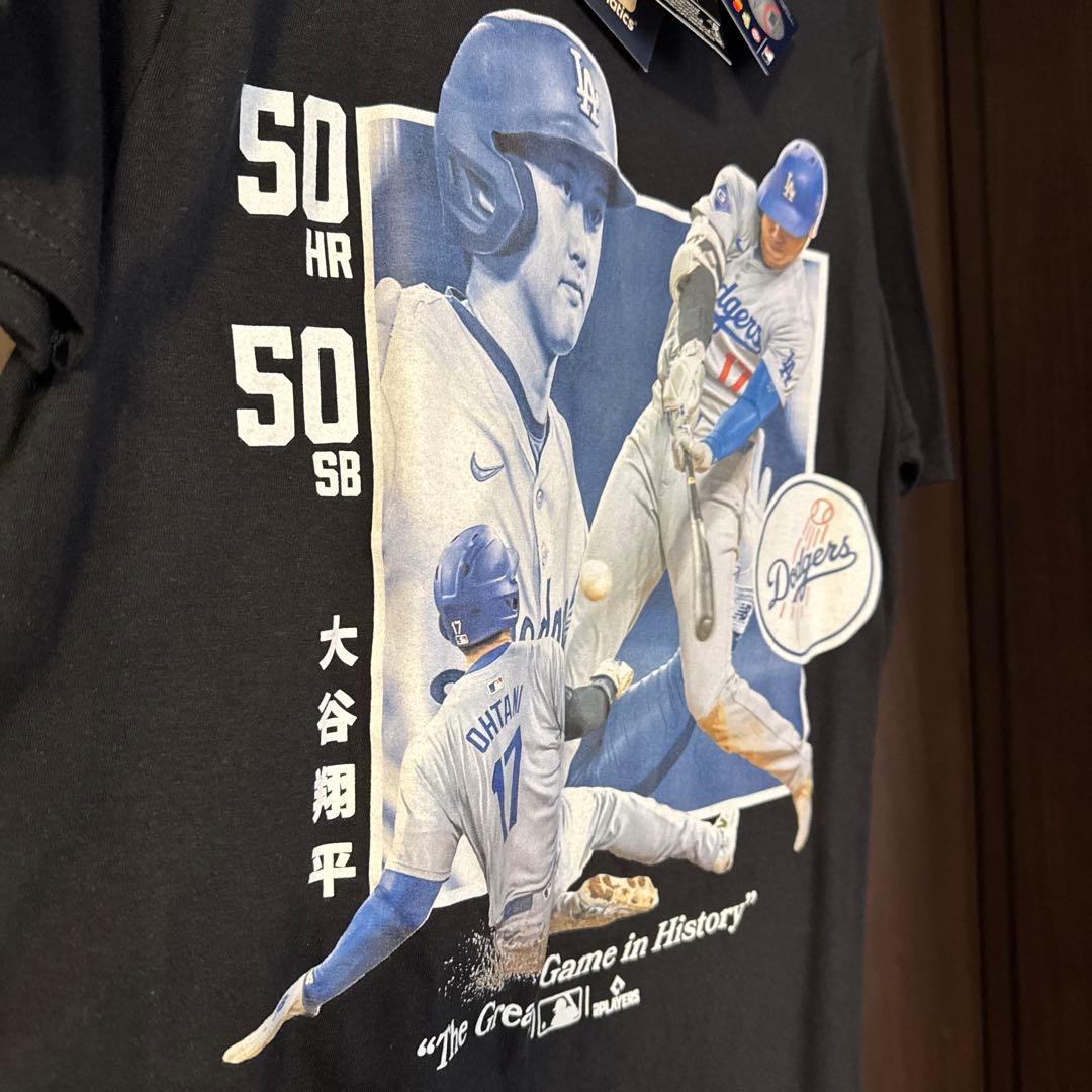 大谷翔平 50HR 50SB 記念Tシャツ(日本未発売)