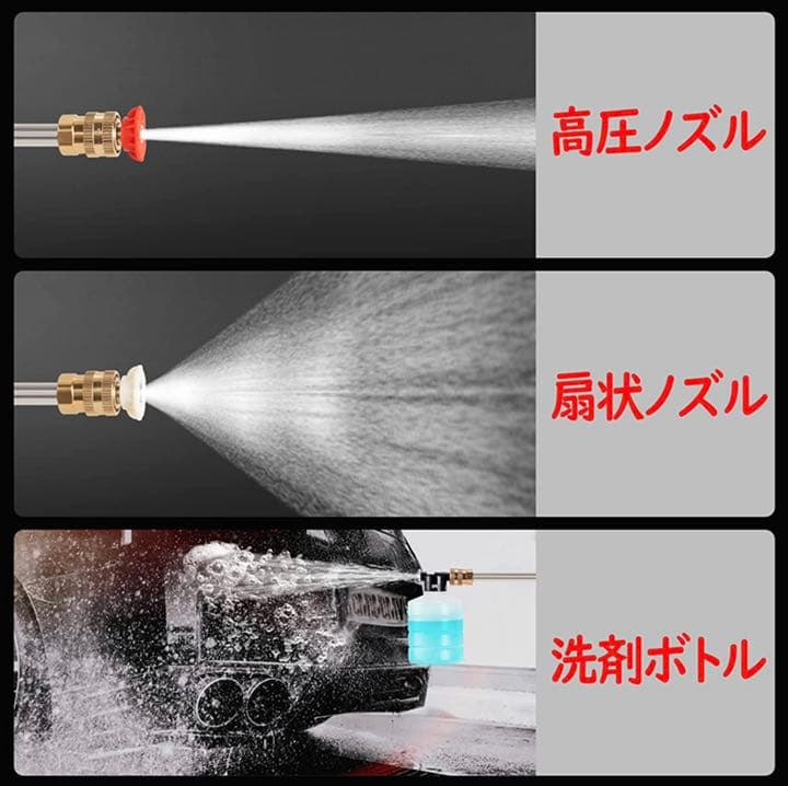 高圧洗浄機 18V 充電式 洗浄機 洗浄器 吐出圧力3~6Mpa マキタ 18V