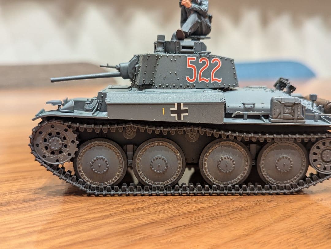 プラモデル 1/35 ドイツ軽戦車 38t E/F型