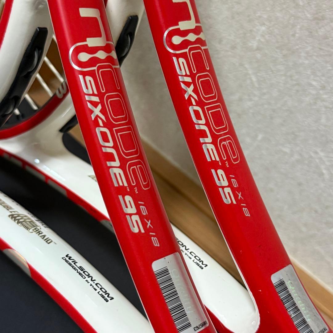 Wilson Pro staff nCode Six-One 95　2本セット