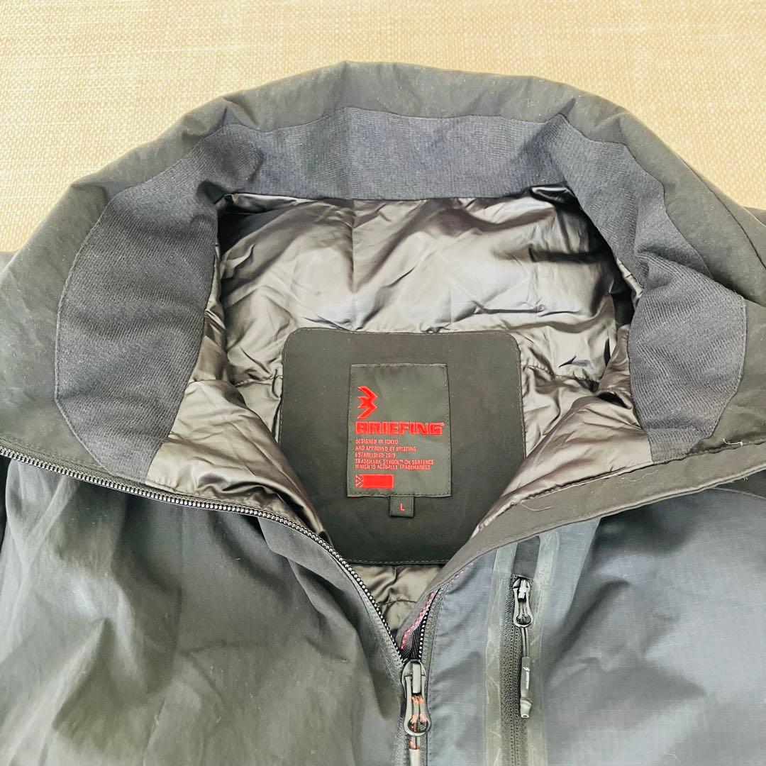 【美品】ブリーフィング MOBILITY ST BLOUSON ゴルフ 黒 L