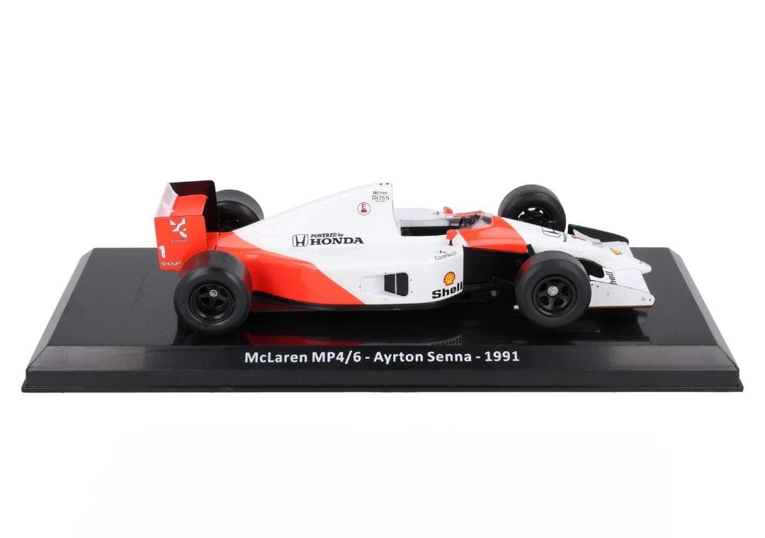 1/24 マクラーレン ホンダ MP4/6 A.セナ チャンピオン