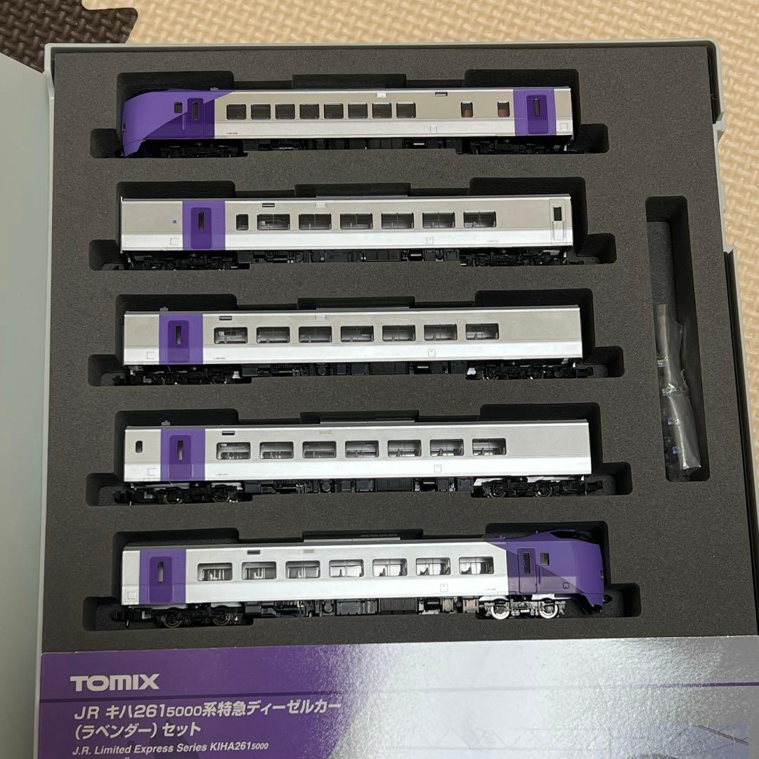 【ジャンク品】TOMIX 98487 キハ261 5000系(ラベンダー)