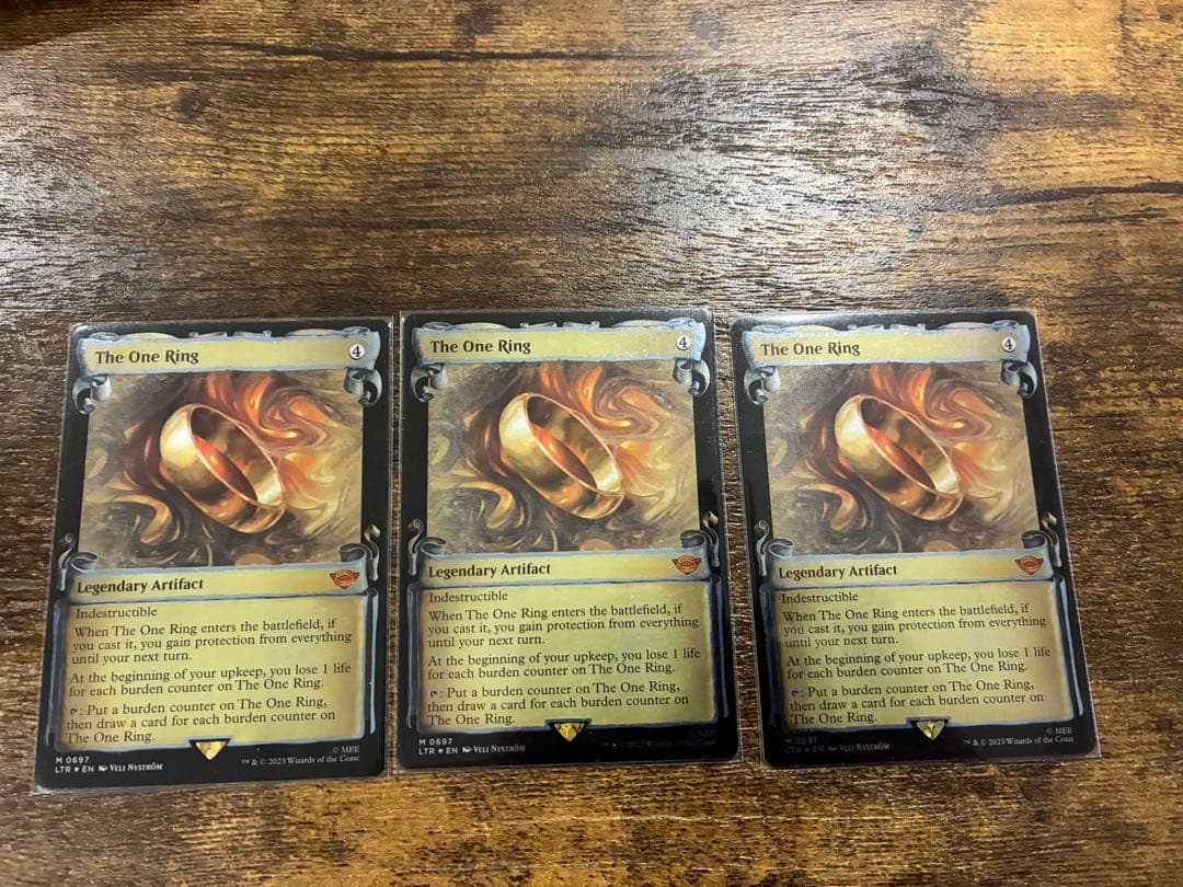 MTG 一つの指輪　The One Ring 銀幕foil 1枚