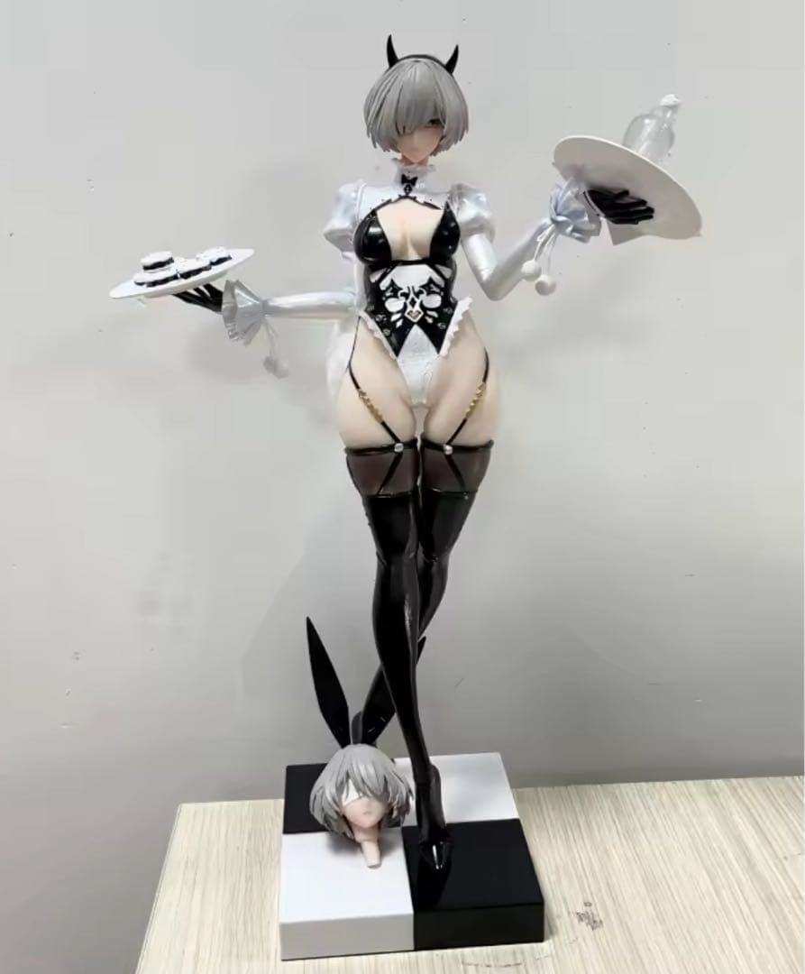 ニーア オートマタ ヨルハ2B A2 バニーガール フィギュア　ガレージキット