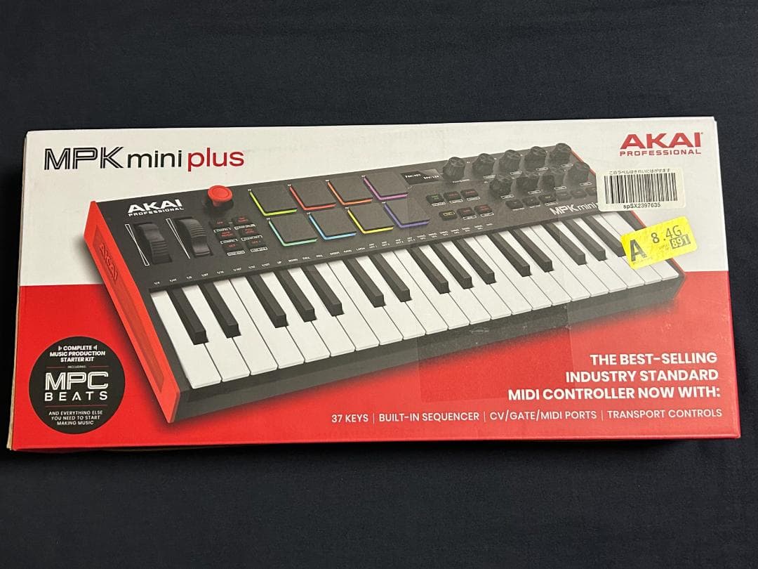 AKAI MPK mini Plus MIDIキーボード 37鍵 【美品】