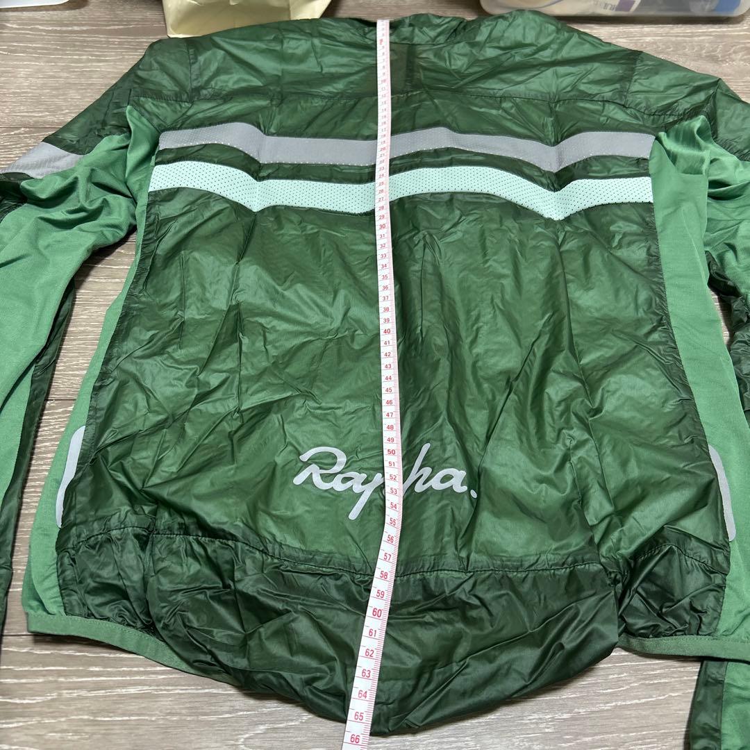 メルカリ市限定値下【未使用品】Rapha ウィンドブレーカー グリーン
