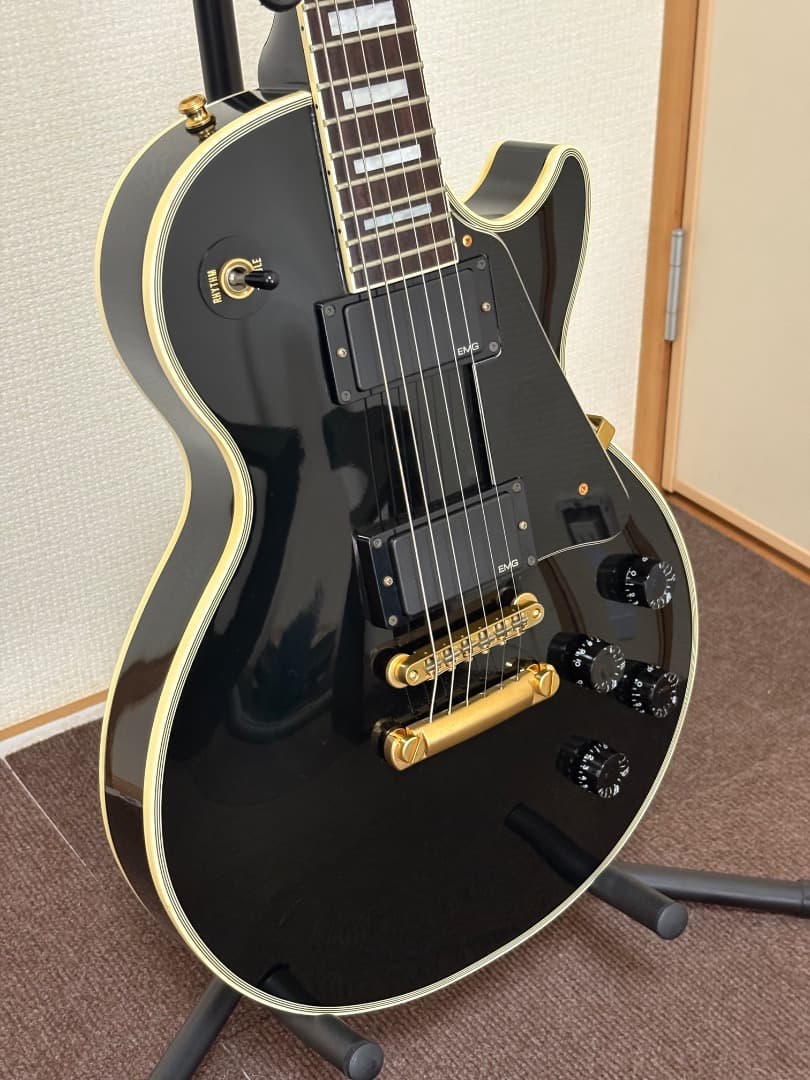 【専用】Orville Les Paul Custom EMG 81×2