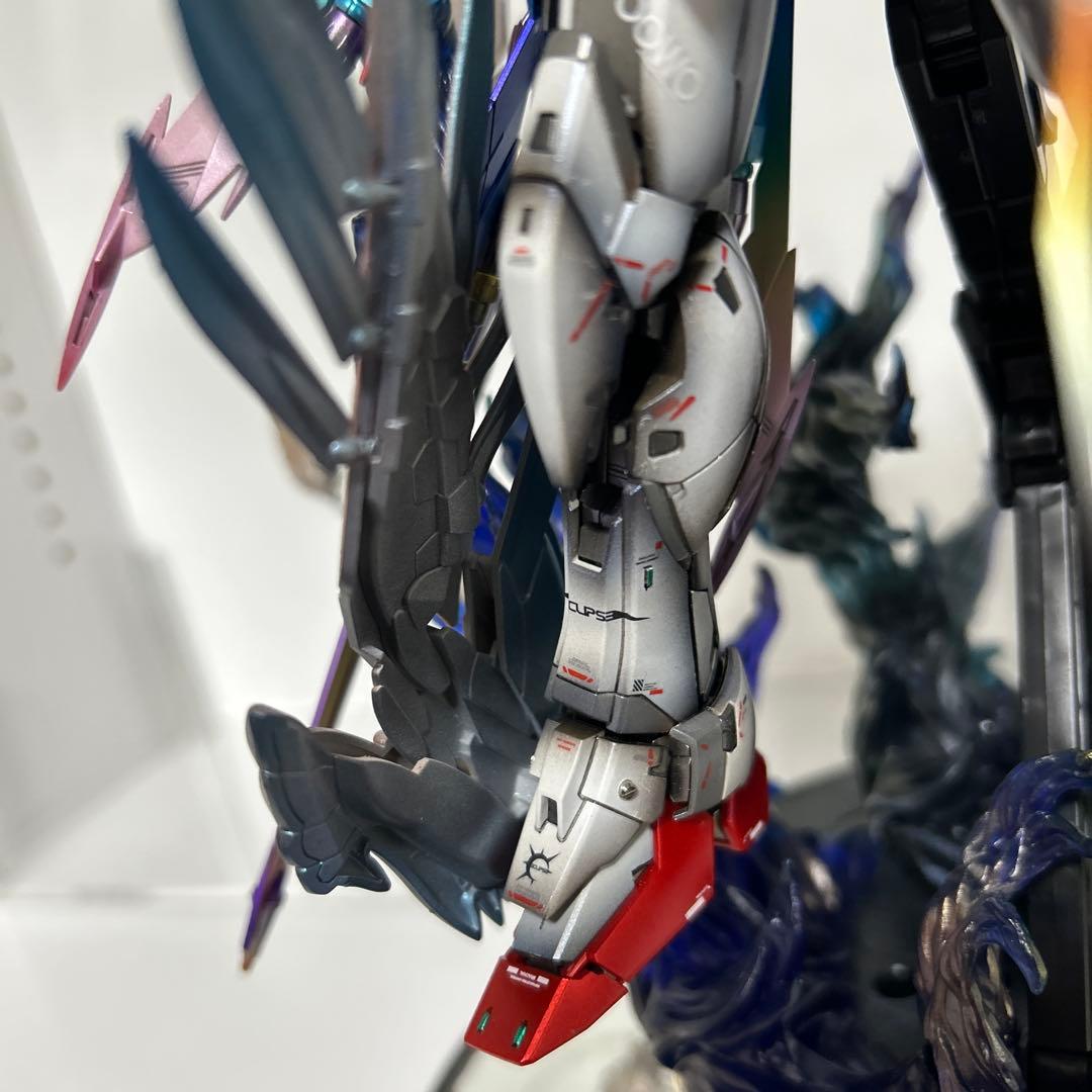 ガンプラ　塗装済み完成品　ウィングガンダムゼロ ew グラデーション塗装