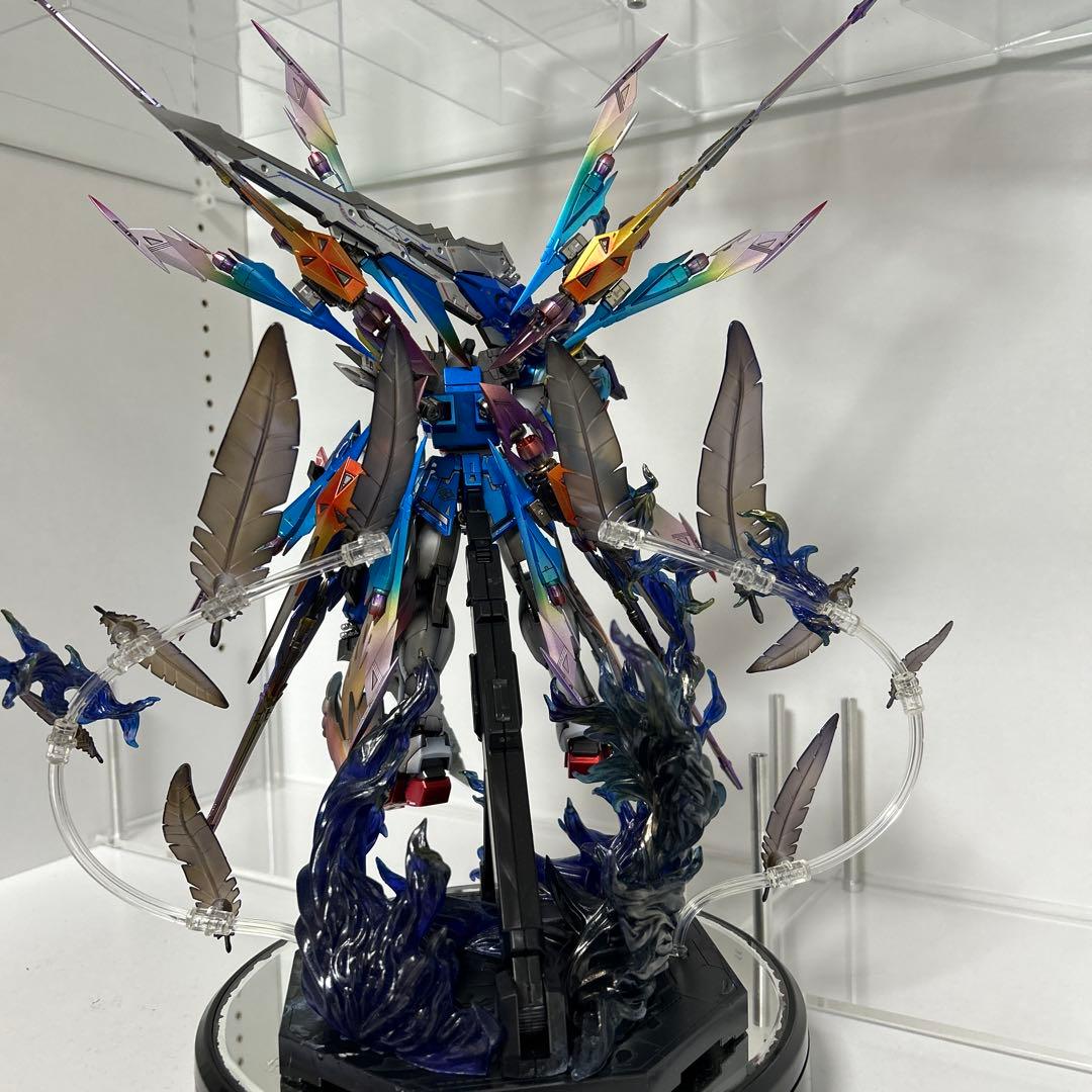 ガンプラ　塗装済み完成品　ウィングガンダムゼロ ew グラデーション塗装