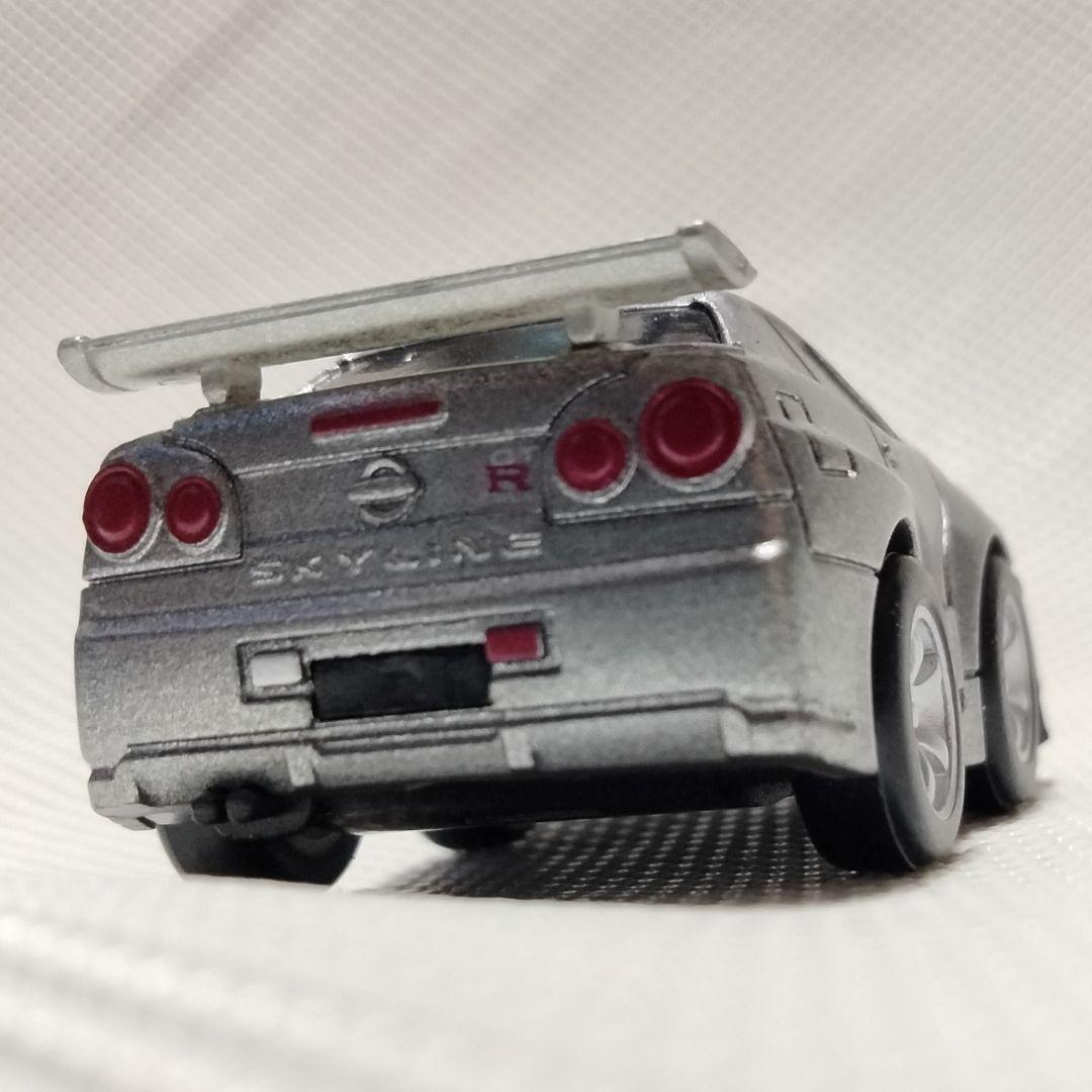 ★商談中★　プルバックミニカー NISSAN SKYLINE GT-R R34