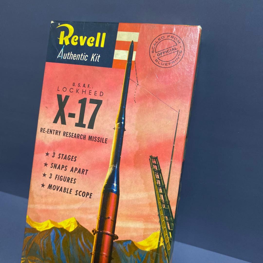 デッドストック USA製 Revell X-17ロケットプラモデル ヴィンテージ