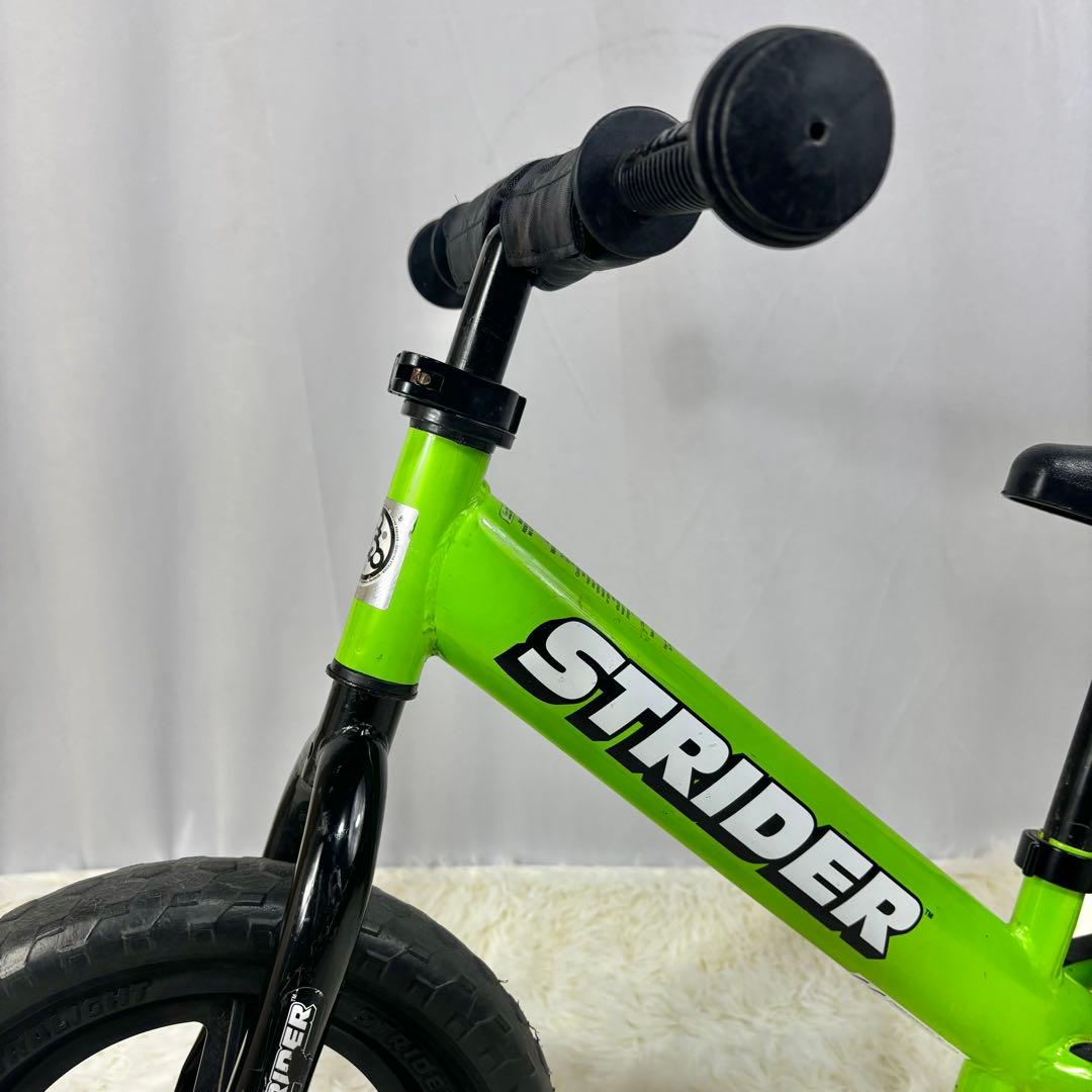 【美品】STRIDER ストライダー　グリーン　緑　バランスバイク