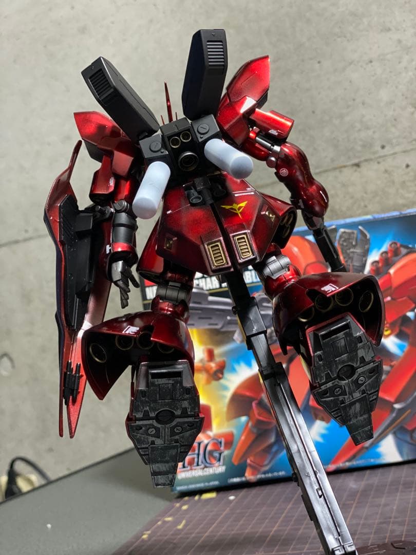 HG MSN-04 サザビー 1/144 キャンディ塗装