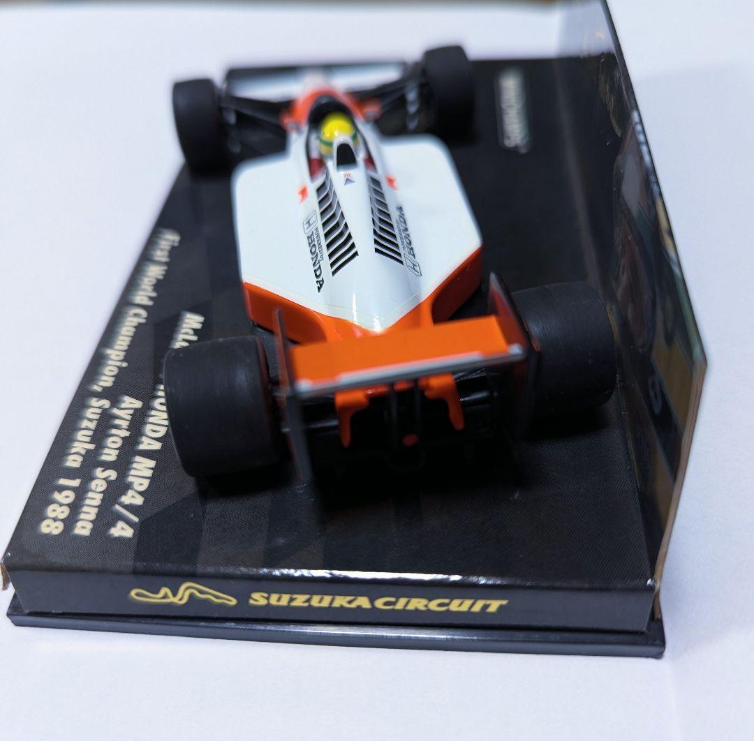 ミニチャンプス　1/43 マクラーレン　ホンダ　MP4/4 アイルトン・セナ