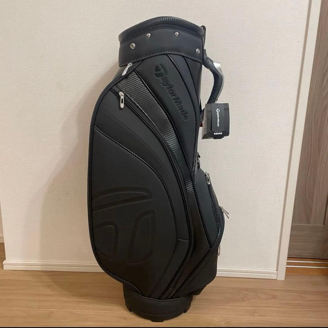 【新品】TaylorMade ブラック キャディバッグ