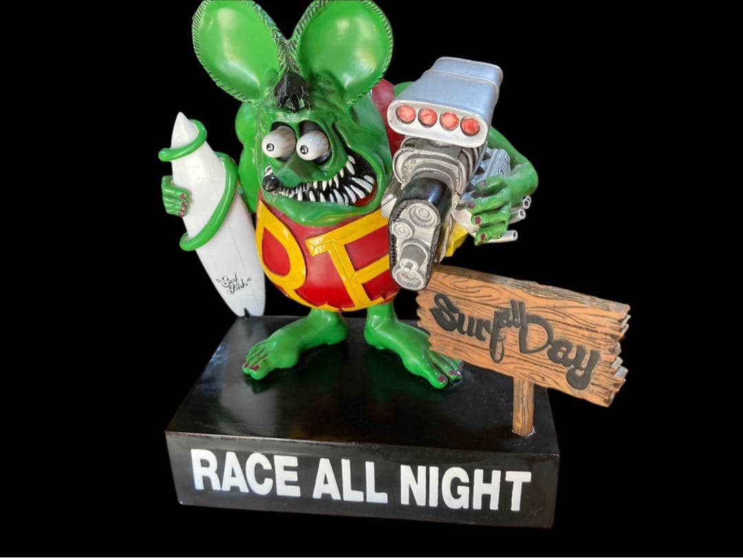 Rat Finkスタチュー Surfall Day RACE ALL NIGHT