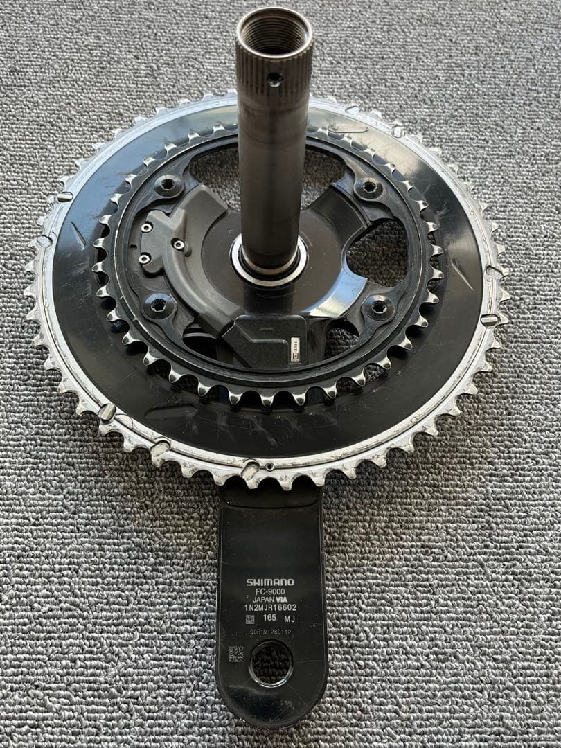 FC-9000 DURA-ACE 165mm クランク パイオニアパワーメーター
