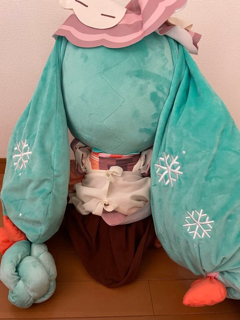 初音ミク どでかジャンボふわぷちぬいぐるみ 雪ミク
