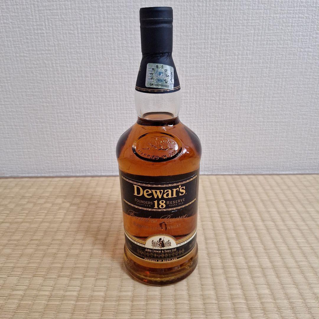 【NSR】Dewar's 18 Reserve ウイスキー 18年　箱付
