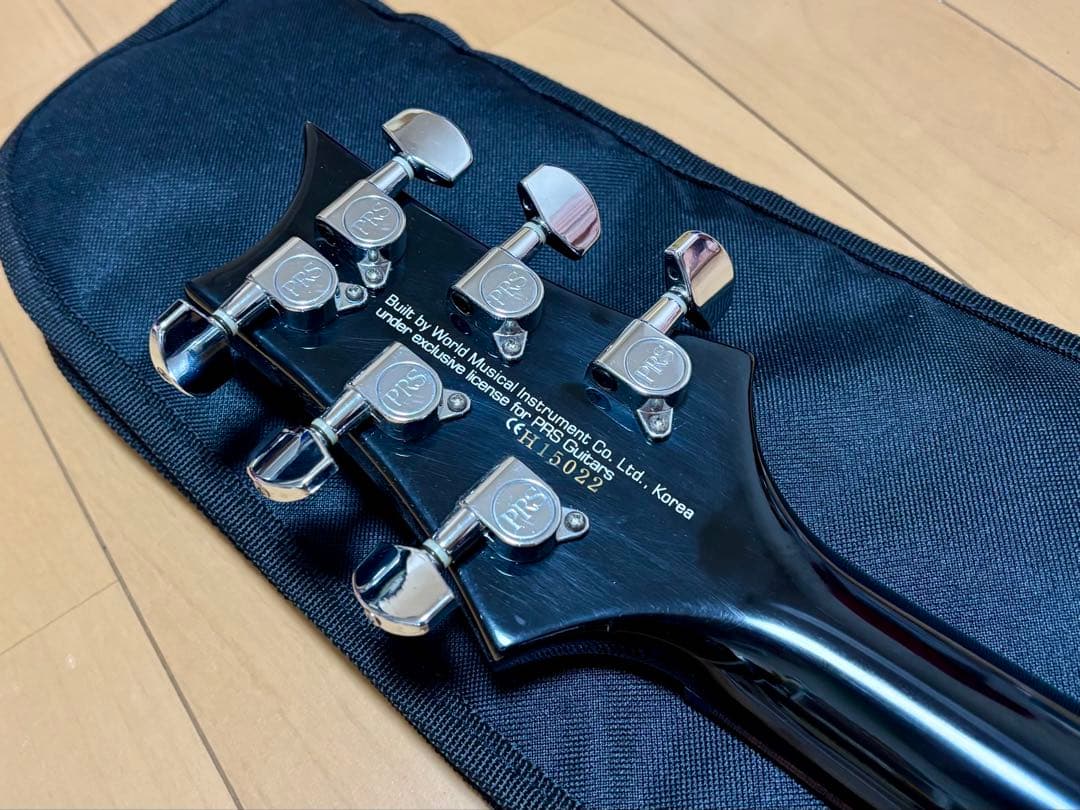 prs se custom22 semi-hollow エレキギター ブラック