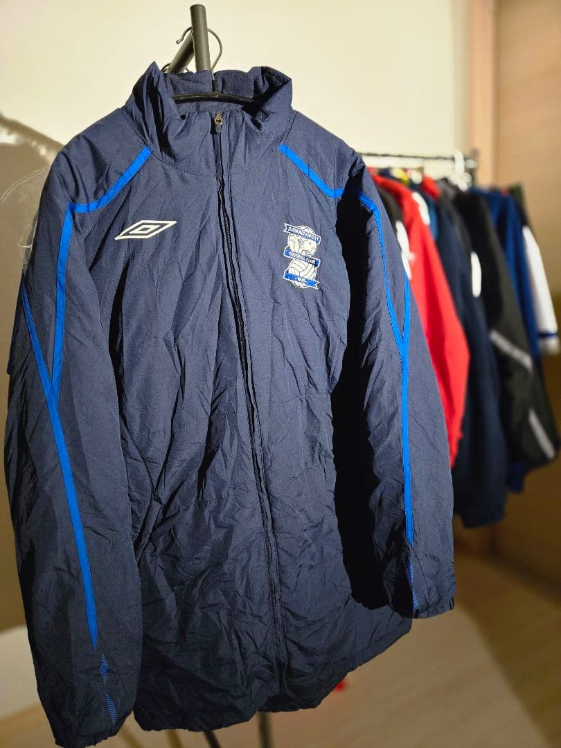 【希少】 00s UMBRO バーミンガムシティ 中綿 ジャケット 正規品