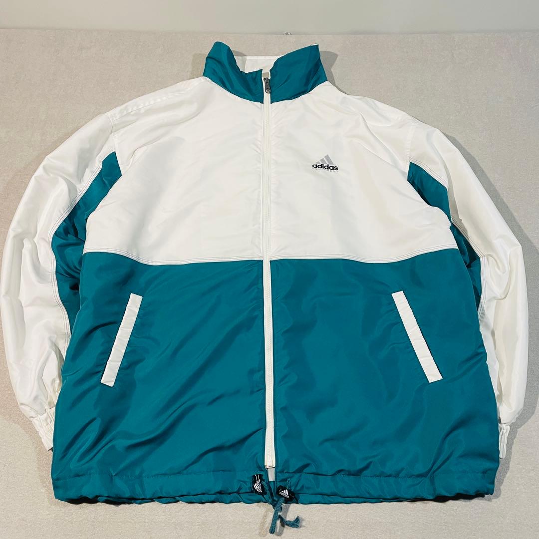 【超希少!美品】90s adidas 3WAYナイロンJKT着脱フリースライナー
