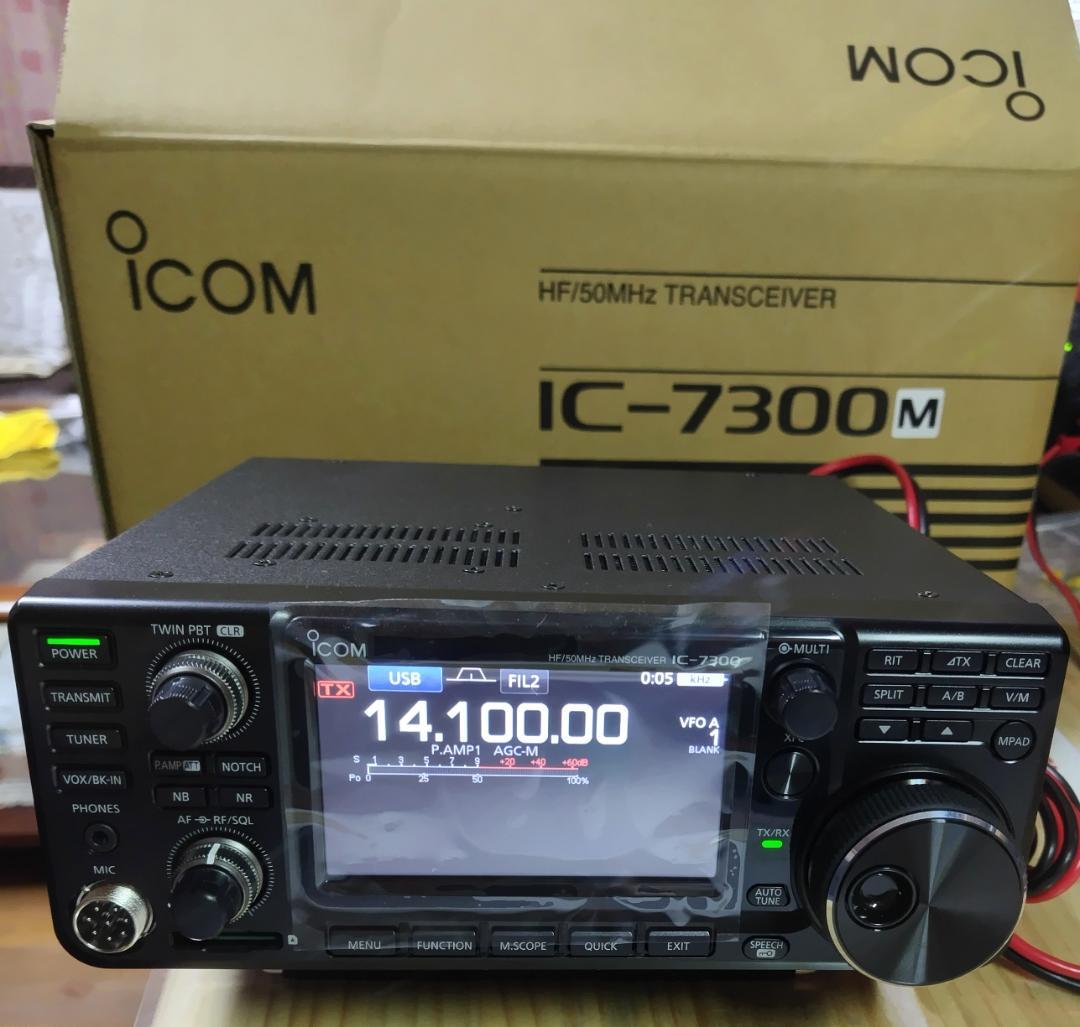 【保証有り】IC-7300M ICOM製の高性能HF/50MHz帯トランシーバー