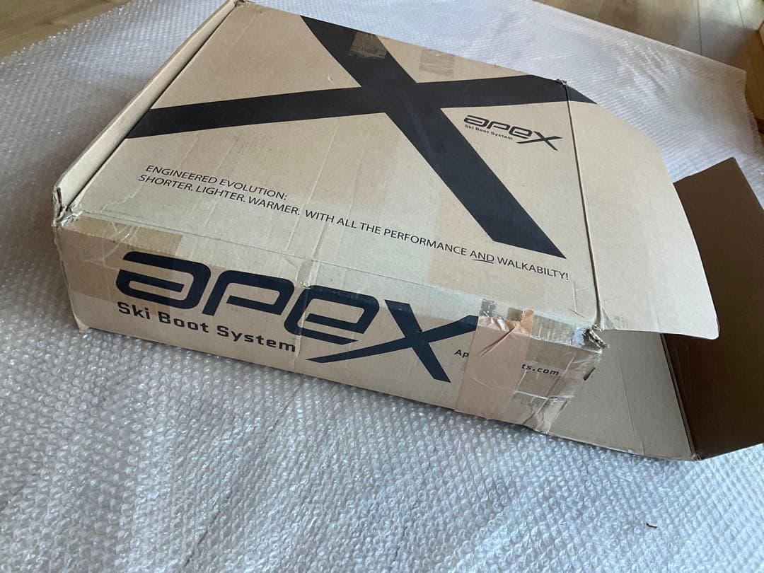 【新品】Apexスキーブーツ　25㎝