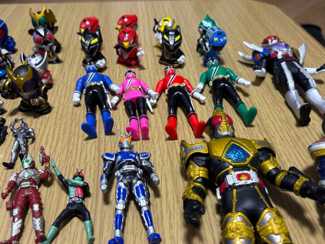 【限定値下げ】仮面ライダー 特撮 戦隊モノ フィギュア 指人形 まとめ売り