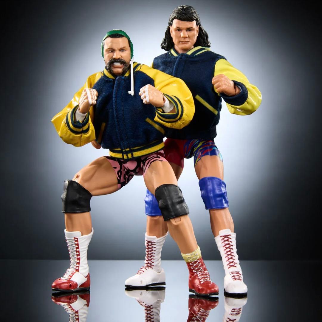 【新品未使用未開封】WWE 公式 シュタイナーブラザーズ フィギュア 日本未発売