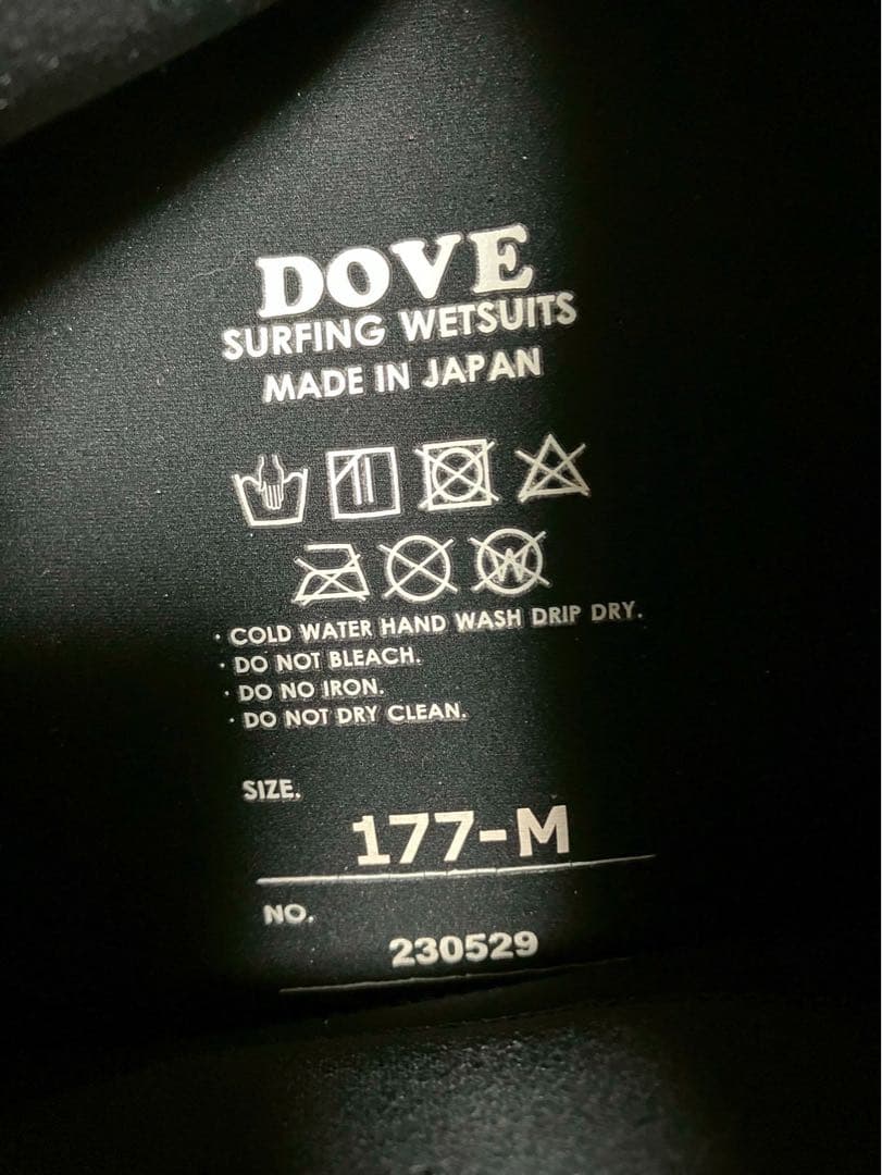 DOVE ウェットスーツ　3×2m メンズ　美品