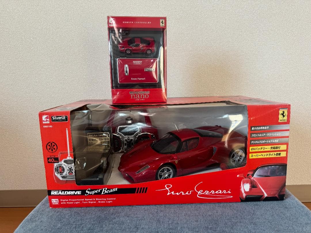 【未開封品】REALDRIVE Ferrari Enzo ラジコンカーセット
