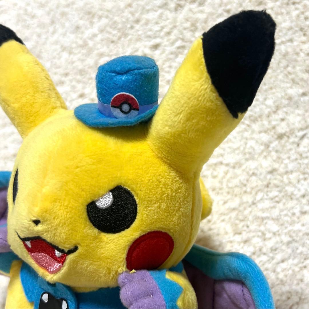 ポケモンセンター 仮装ピカチュウ ゴルバット ぬいぐるみ タグ付き ピカチュウ