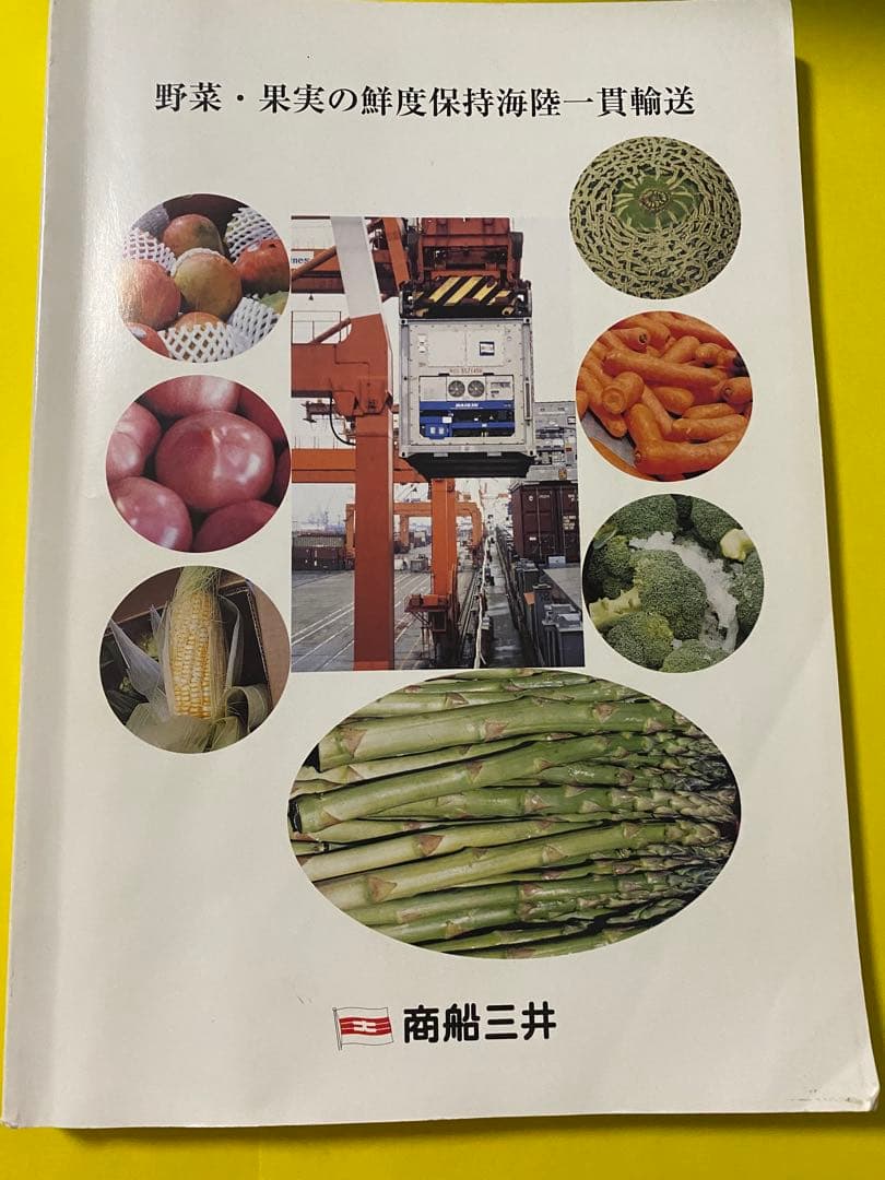 輸入野菜・果実の鮮度保持コンテナ一貫輸送の実績　平成9年1月発行 商船三井
