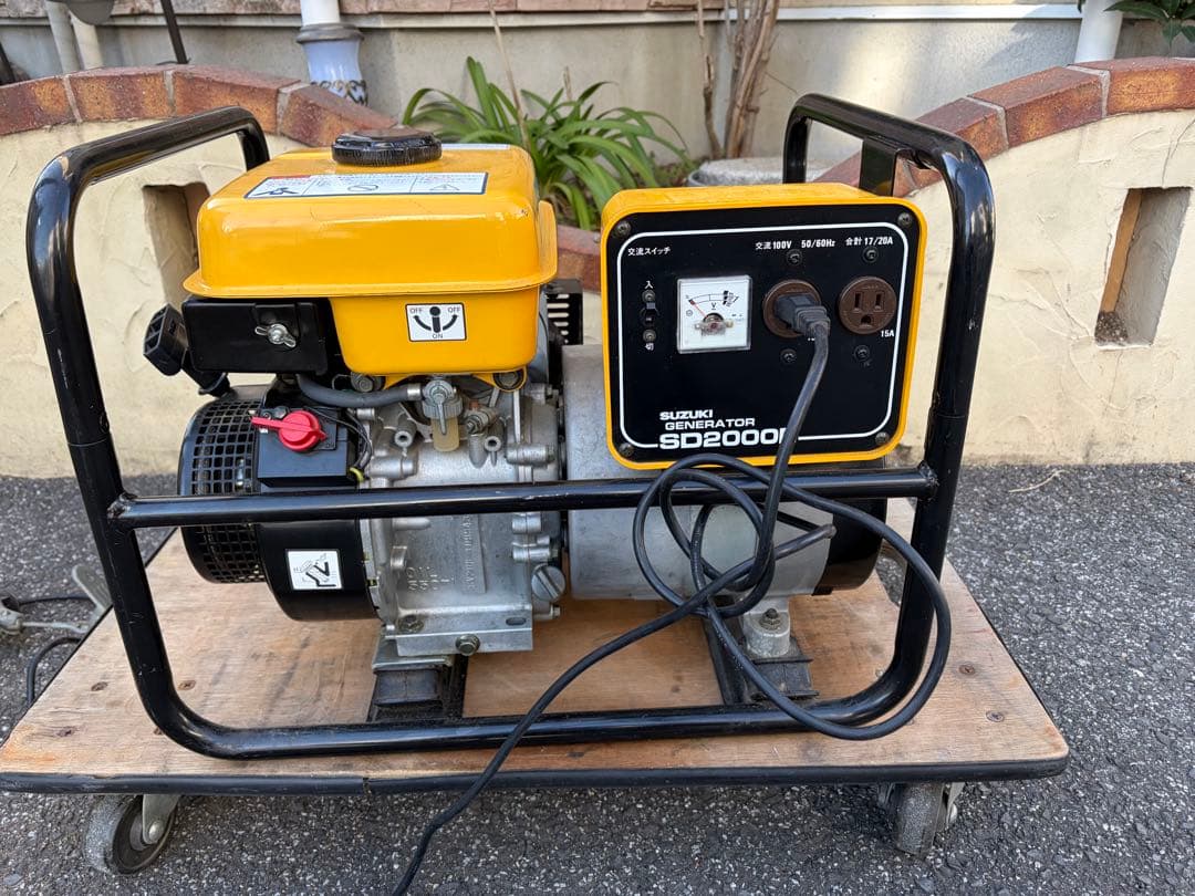 ⭐︎スズキ⭐︎GENERATOR SD2000R発電機