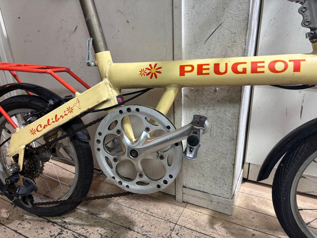 PEUGEOTプジョー　コリブリ　ミニベロ折りたたみ自転車