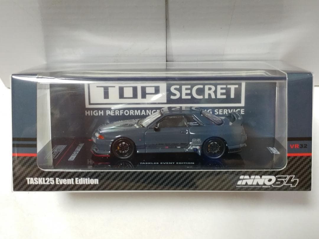 イノモデル 1/64 日産 スカイライン GT-R R32 トップシーク グレー