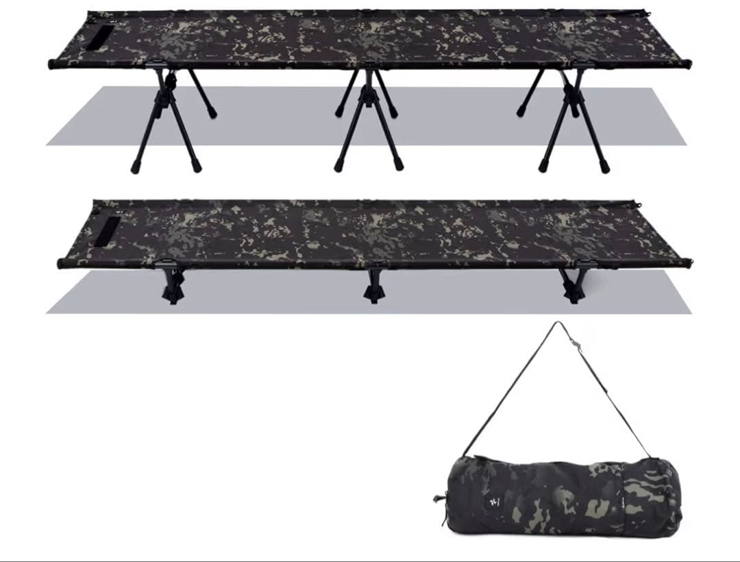 美品‼️ Ventlax 2WAY TACTICAL COT 迷彩柄 コット