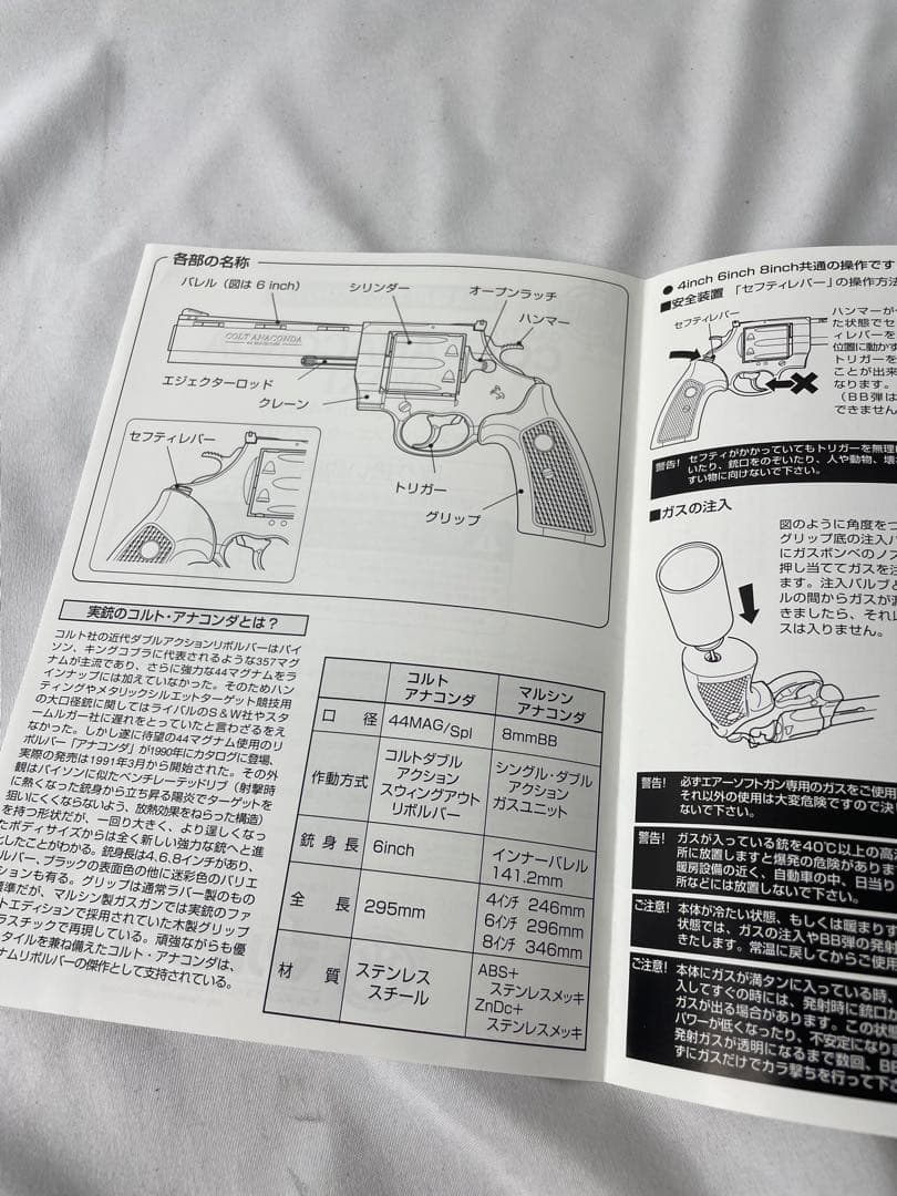 CONSTRICTOR MAXI ガス式リボルバー