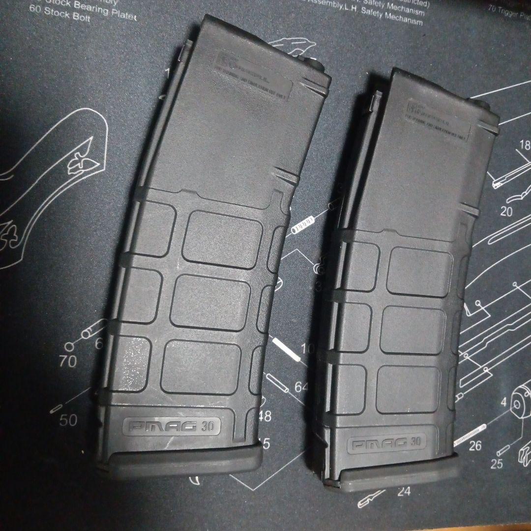 東京マルイ　次世代電動ガン用　magpul pts pmag ブラック