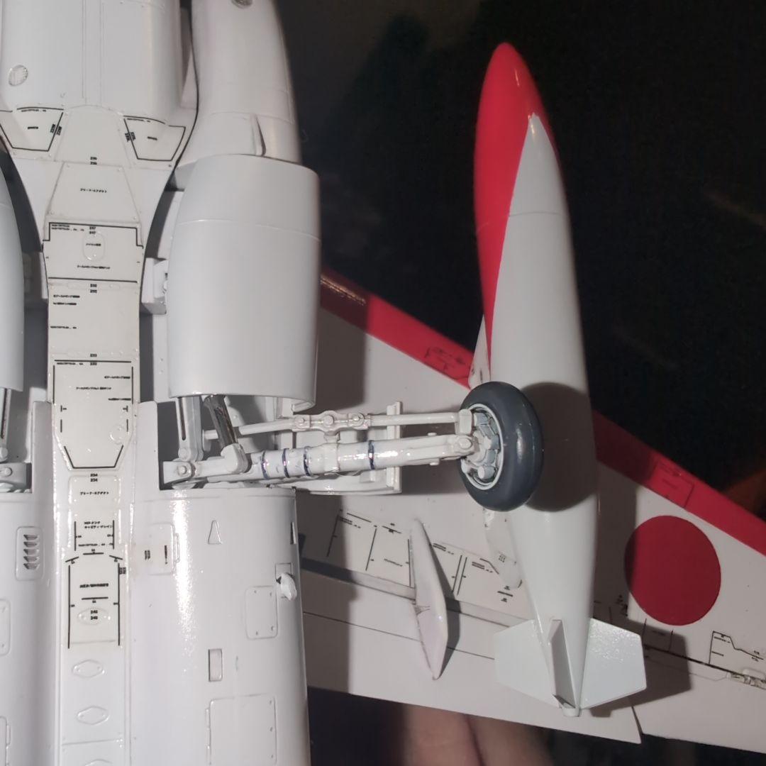 完成品 1/48 航空自衛隊 T-4 レッドドルフィン 全長30cm