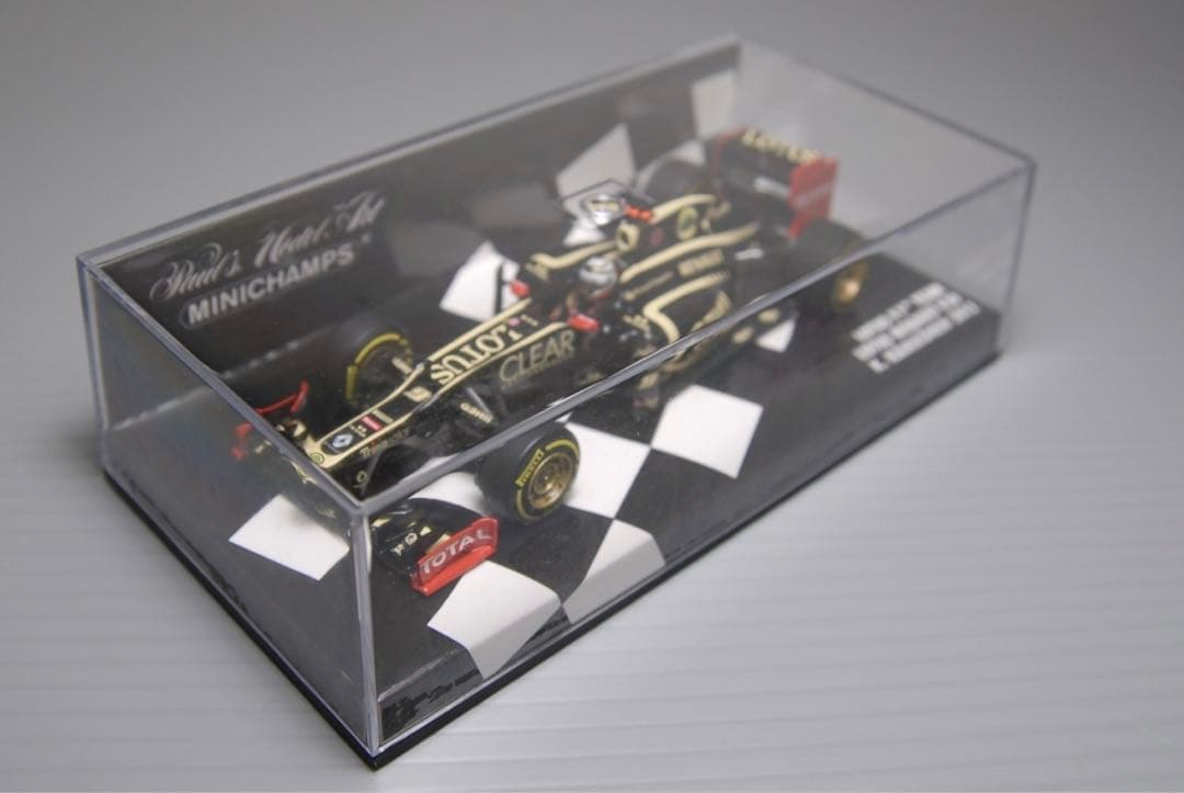 ミニチャンプス ロータス ルノー F1 1/43 ミニカー キミ・ライコネン