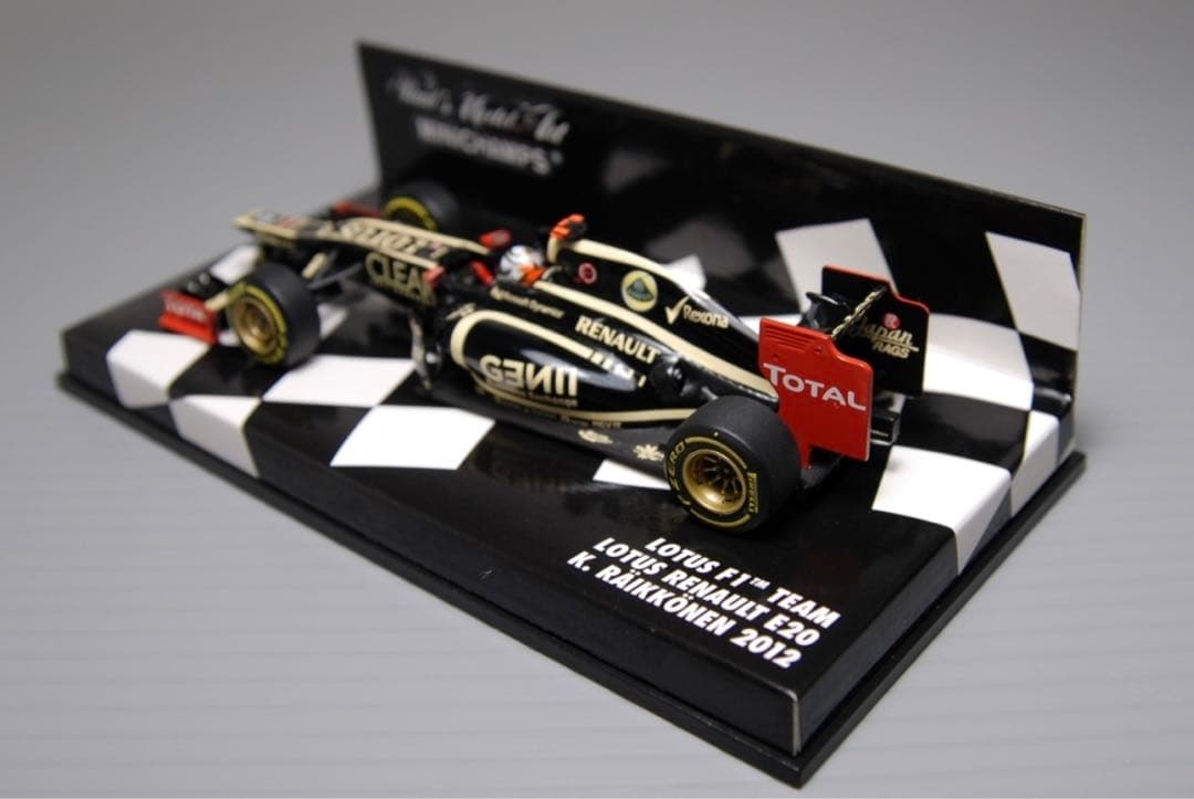ミニチャンプス ロータス ルノー F1 1/43 ミニカー キミ・ライコネン