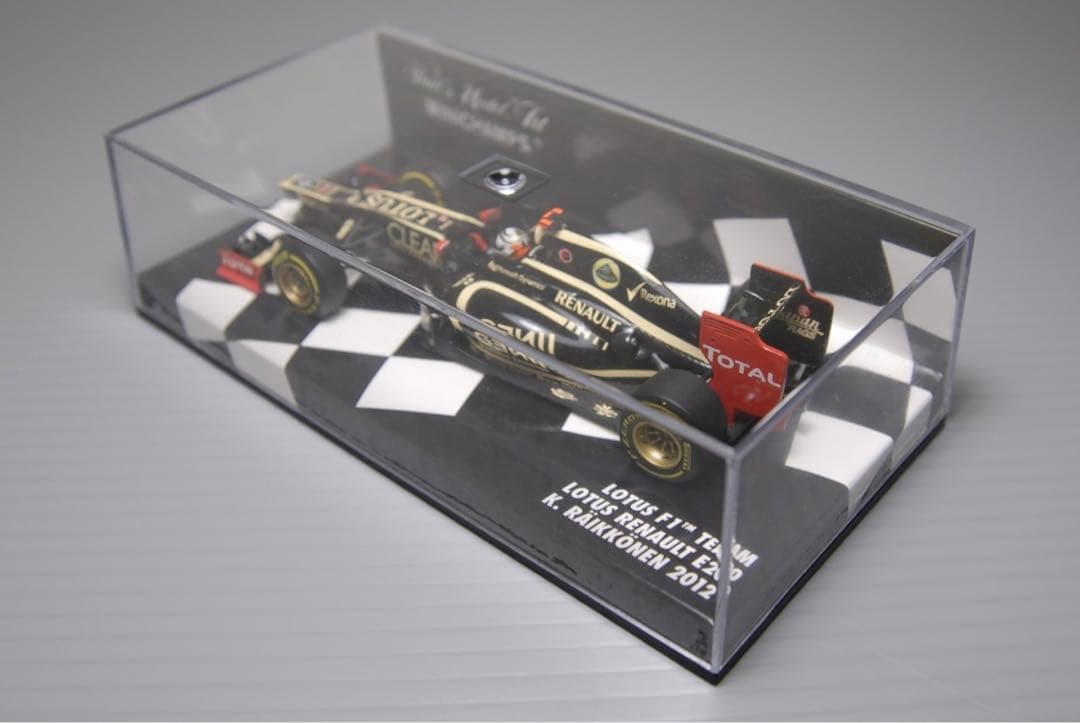 ミニチャンプス ロータス ルノー F1 1/43 ミニカー キミ・ライコネン