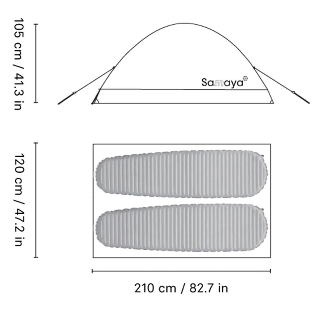 【週末限定値下】Samaya 新作　 ALPINIST2 ULTRAシート付き