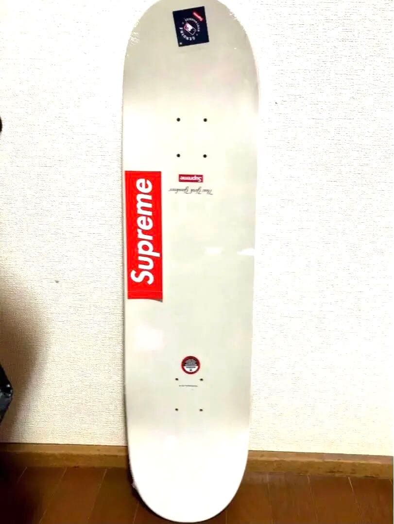 Supreme スケートボードデッキ ホワイト