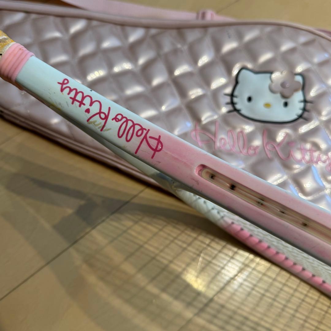 Hello Kitty テニスラケット ケース付き